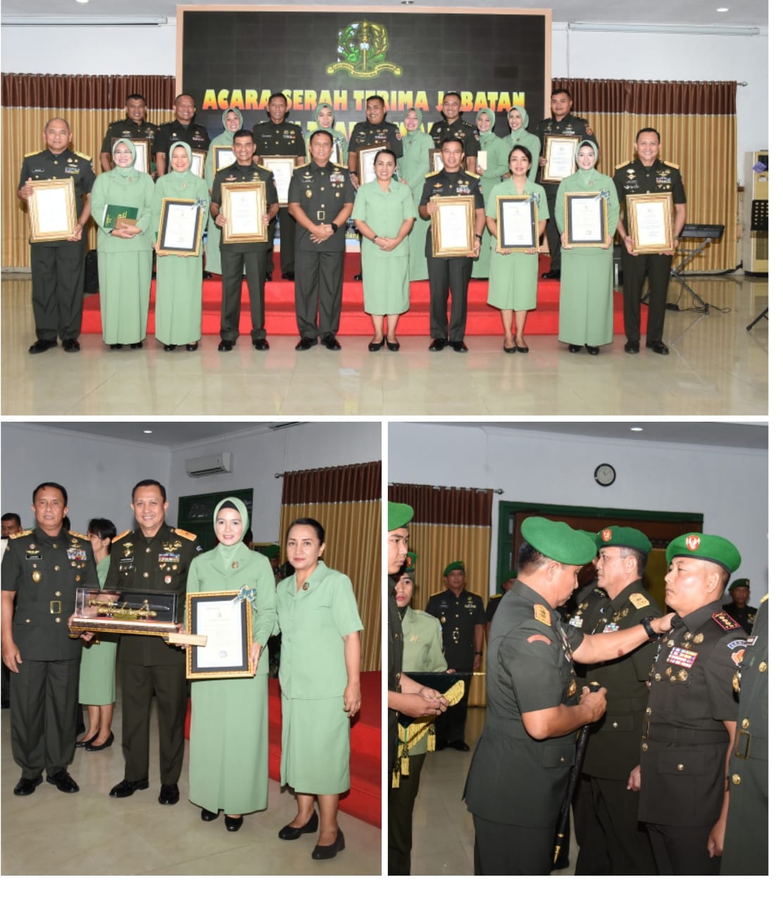 Serah Terima Jabatan Akademi Militer, Bertempat di Gedung Leo Kailola. – Kompas News