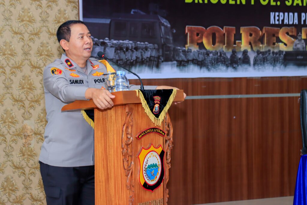 Wakapolda Malut Kunker Polres Ternate Tekan Netralitas Anggota Polri dalam Pilkada Tahun 2024 ...