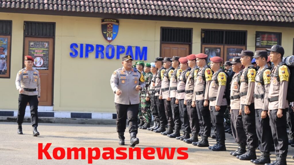 Apel Pergeseran Pasukan Pengaman TPS Pemilu Tahun 2024 – Kompas News