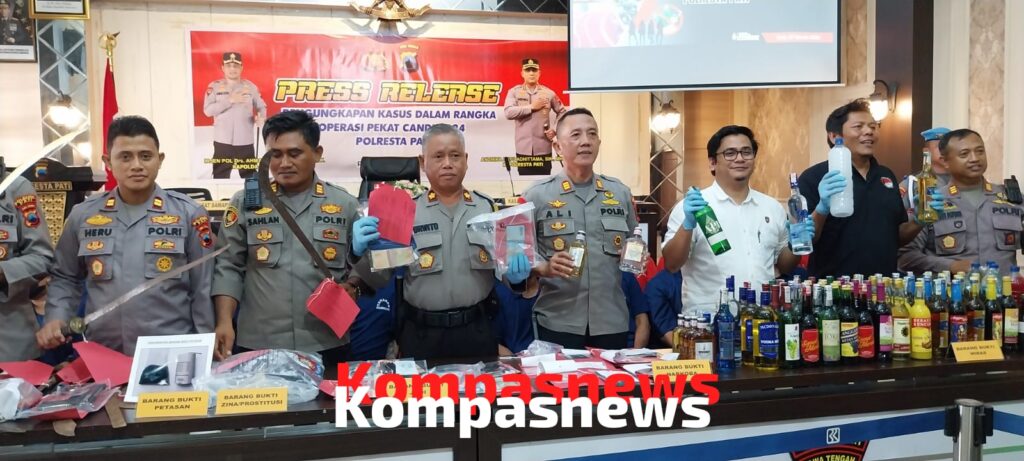 Polresta Pati Ungkap Kasus Selama Operasi Pekat Candi 2024 – Kompas News
