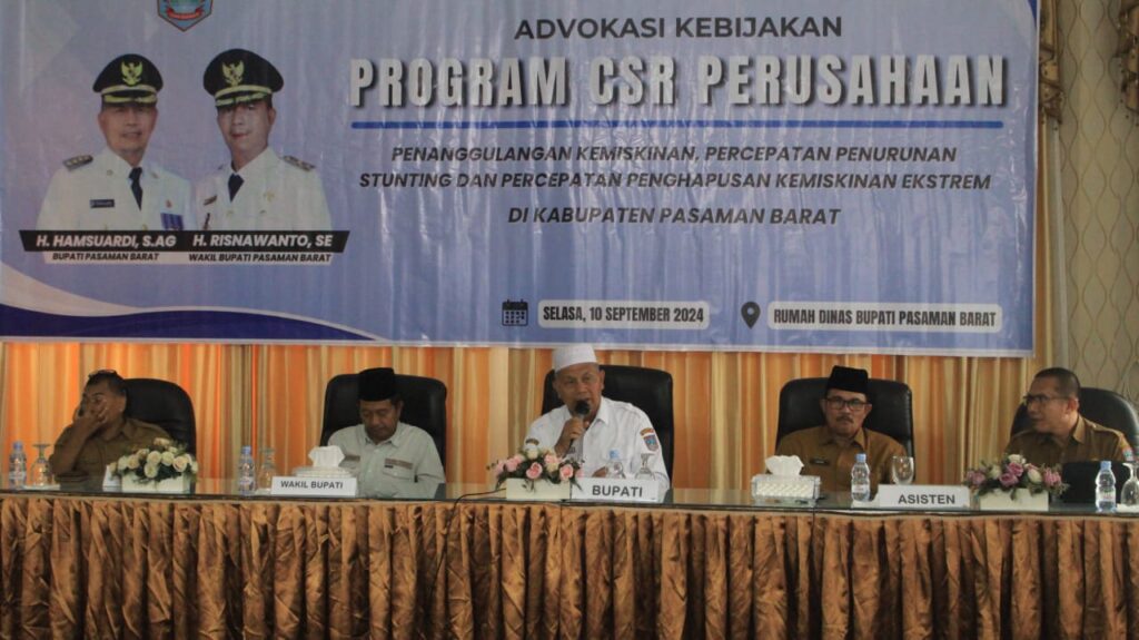 PROGRAM CSR PERUSAHAAN PENANGGULANGAN KEMISKINAN, PERCEPATAN PENURUNAN STUNTING DAN PERCEPATAN ...