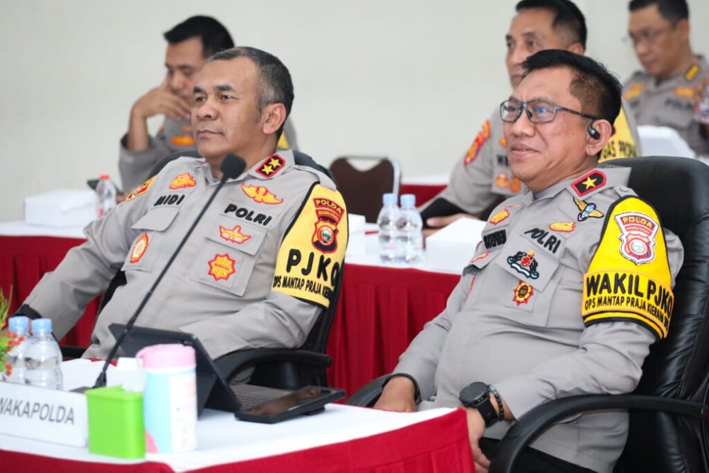 Kapolda Maluku Utara Ikuti Arahan Kapolri: Dukung Program 100 Hari Pemerintahan Prabowo-Gibran ...
