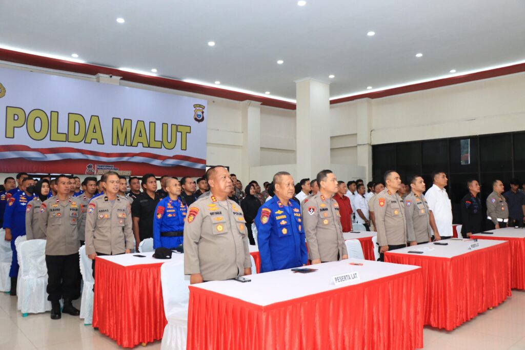 Polda Malut Gelar Latihan Pra Operasi Pekat Kie Raha I – 2025 untuk Siapkan Personel Hadapi ...